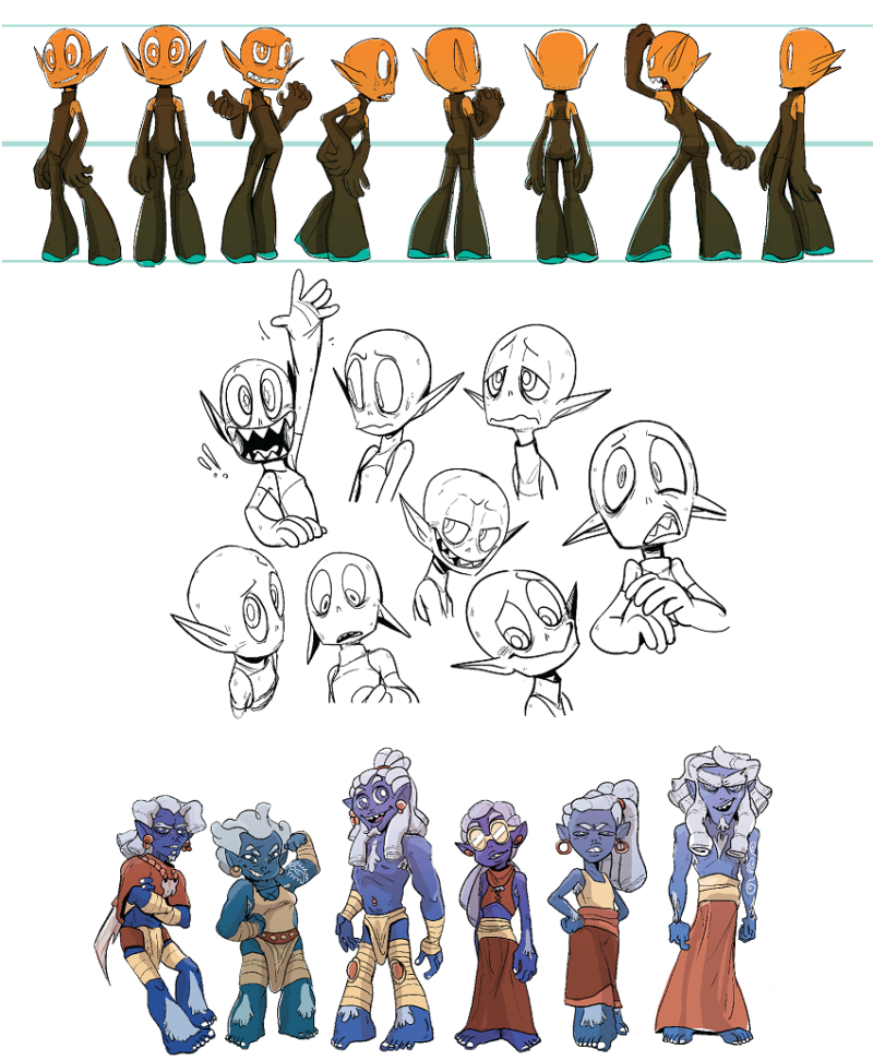 Comic Book Character Design | The Art of WASAN H